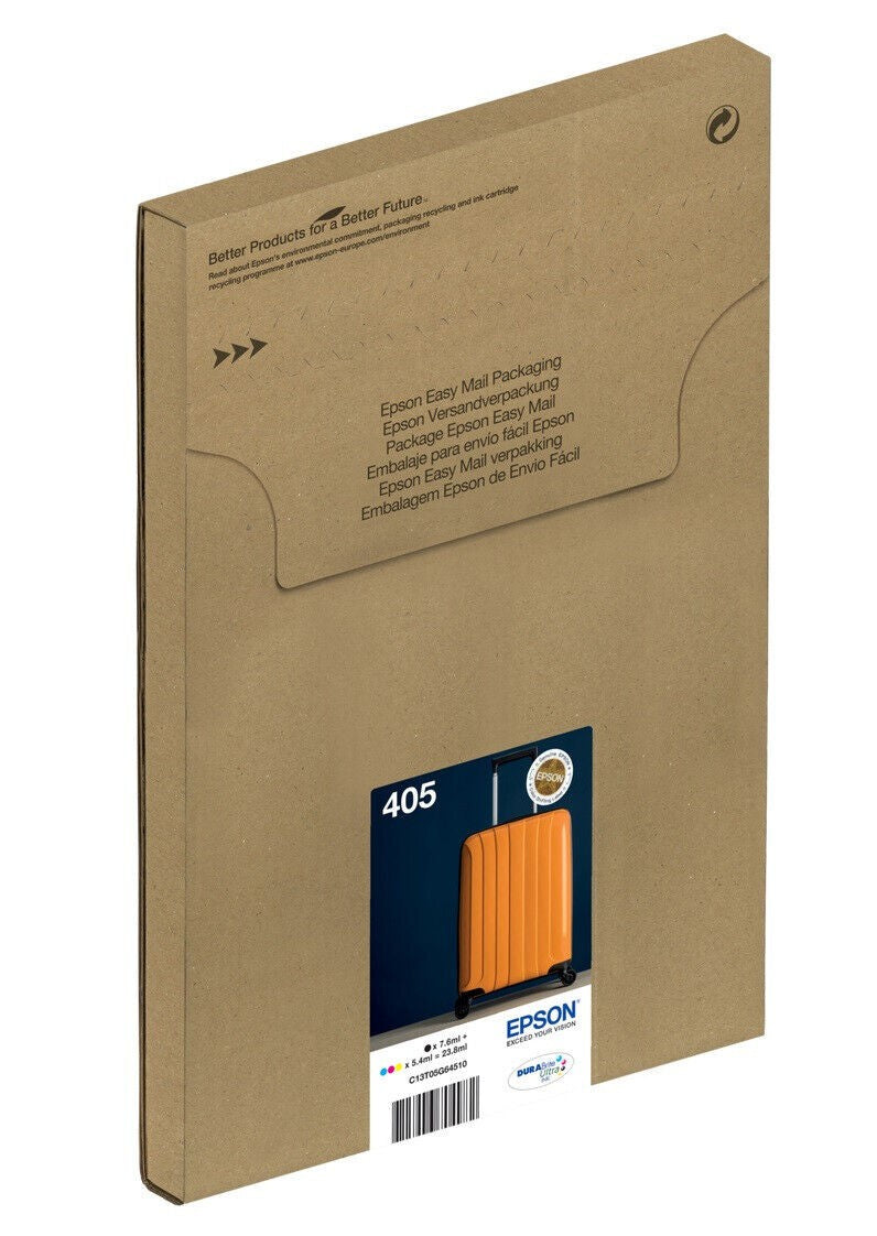 Genuine Epson 405, Suitcase Multipack Ink Cartridges, T05G6, C13T05G64 ...